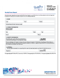How to Request a Security Freeze – Clarity Services, Inc.